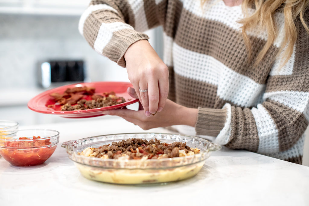 Delicious Meat Lovers' Breakfast Casserole - Simply Clarke