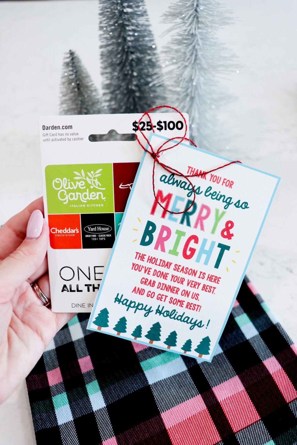 Free Holiday Gift Tag for Teachers - Simply Clarke